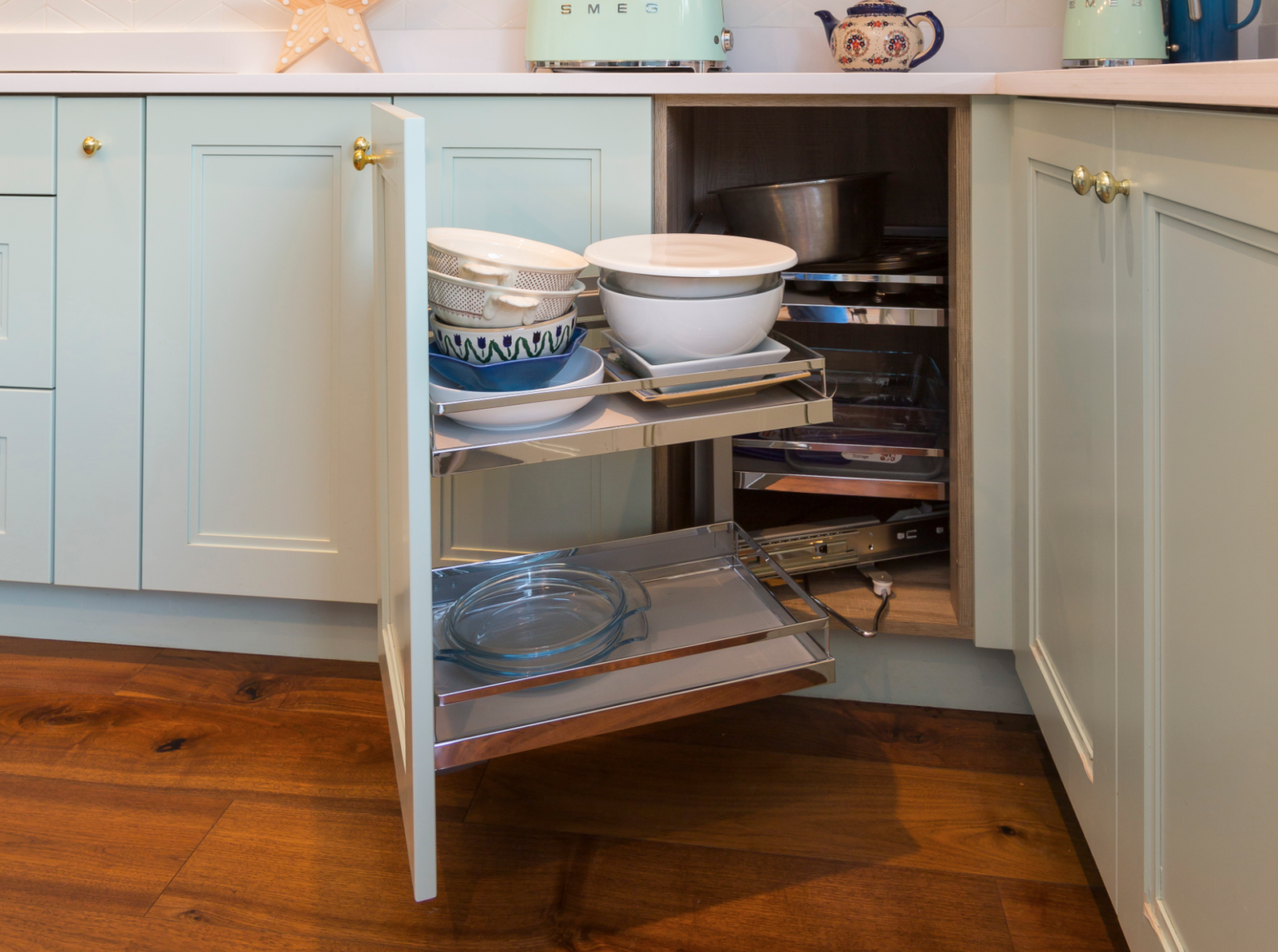 Solutions for Awkward Kitchen Corners - JD Kitchens